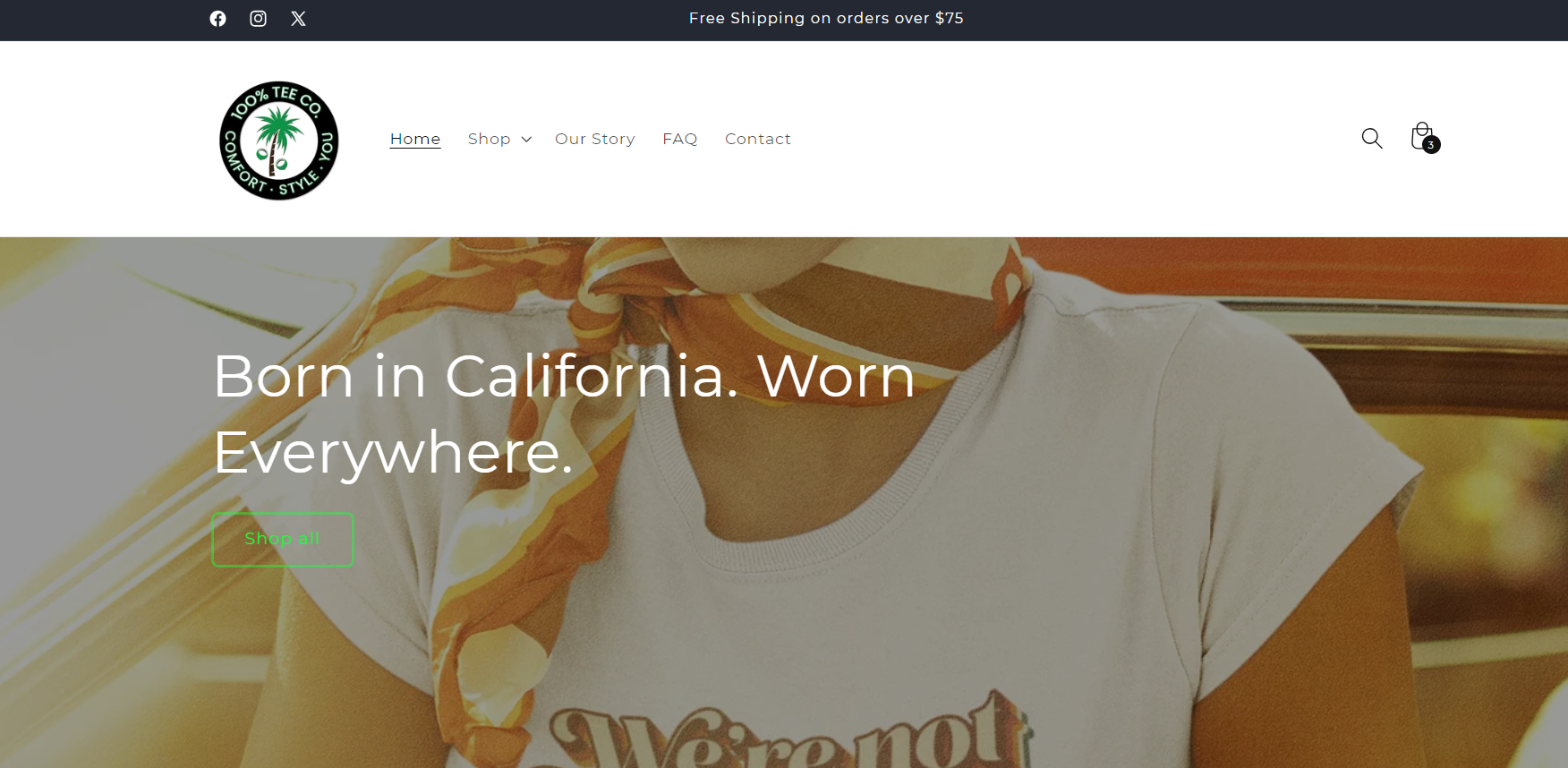 Custom Imprints – 100 Percent Tee Company