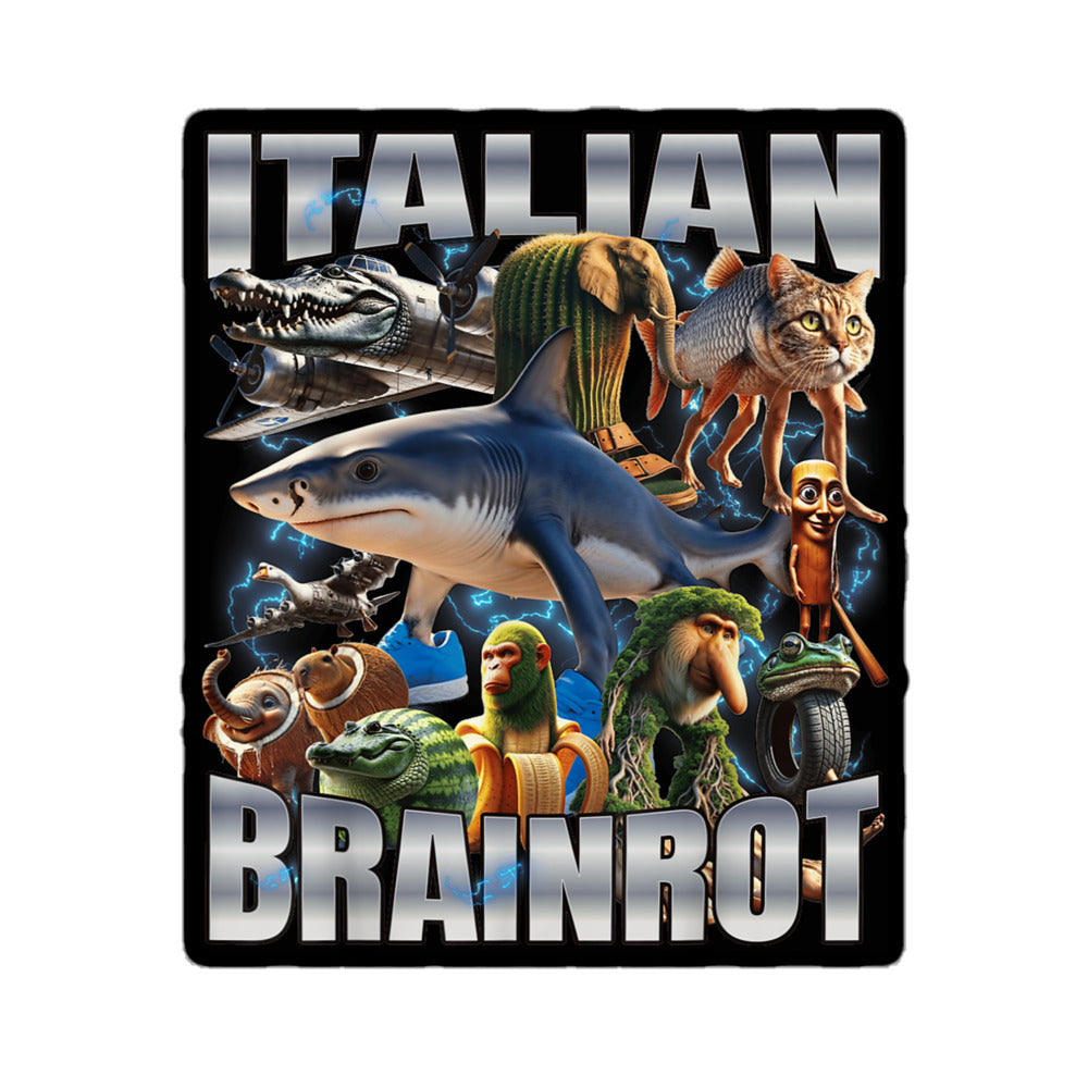 Brainrot Bubble-Free Sticker – 100 Percent Tee Company
